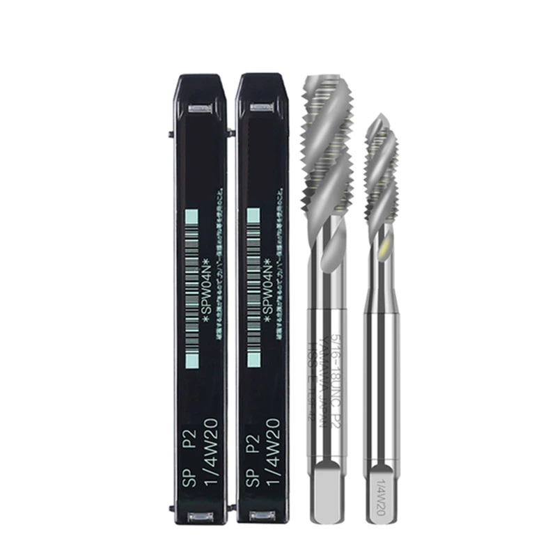 YAMAWA Machine SpiralTap M2 M3 M4 M5 M6 M8 M10 M12 Cobalt Plated Screw ...