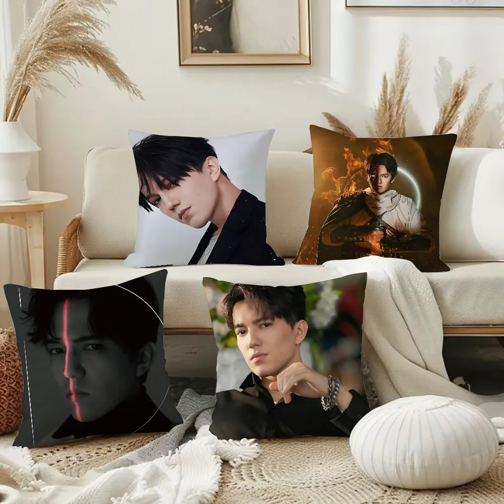 D-Dimash K-Kudaibergen Singer Pillow Case Square Double-Sided Printing ...