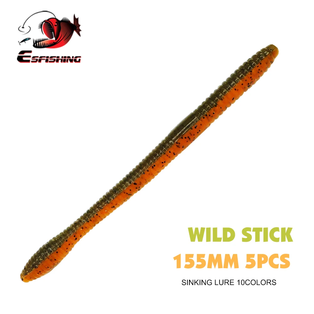 Artificial Silicone Lures | Artificial Worm Fishing | Worm Fishing Bass ...