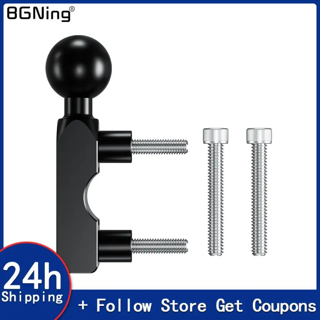 1 Inch Ball Head Adapter Mount Motorcycle Clutch Brake Pump Handlebar ...