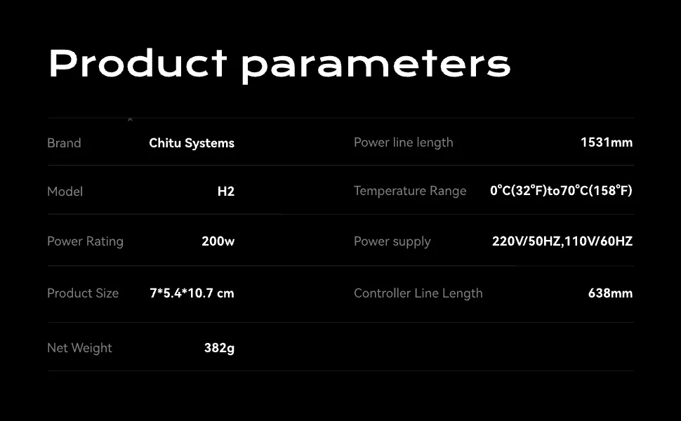 Мини-нагреватель Chitu Systems H2 для смоляной нити | AliExpress