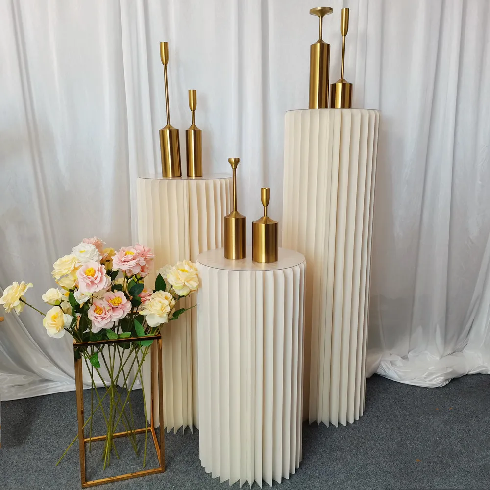Folding-Roman-Column-Ornaments-Wedding-Stage-Props-Origami-Column-Party ...