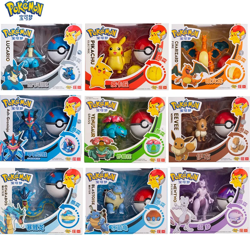 Pokemon anime figura charizard pikachu mewtwo bolso monstro ação ...
