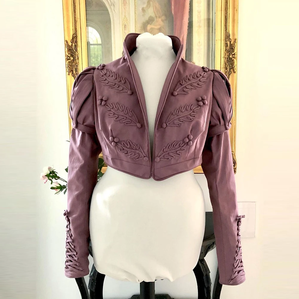 Women Regency Hamilton Spencer Jacket Gothic Royal Court Jane Austen ...