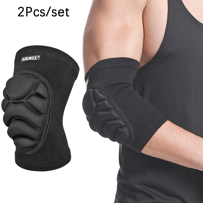 1Pairs-Foam-Elbow-Pads-Anti-collision-Sports-Roller-Skating-Anti-fall ...