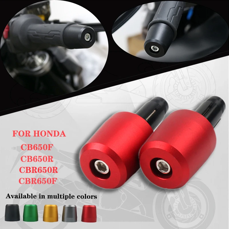 For-Honda-CB650F-cb650r-CBR650F-cbr650r-motorcycle-handle-bar-end ...