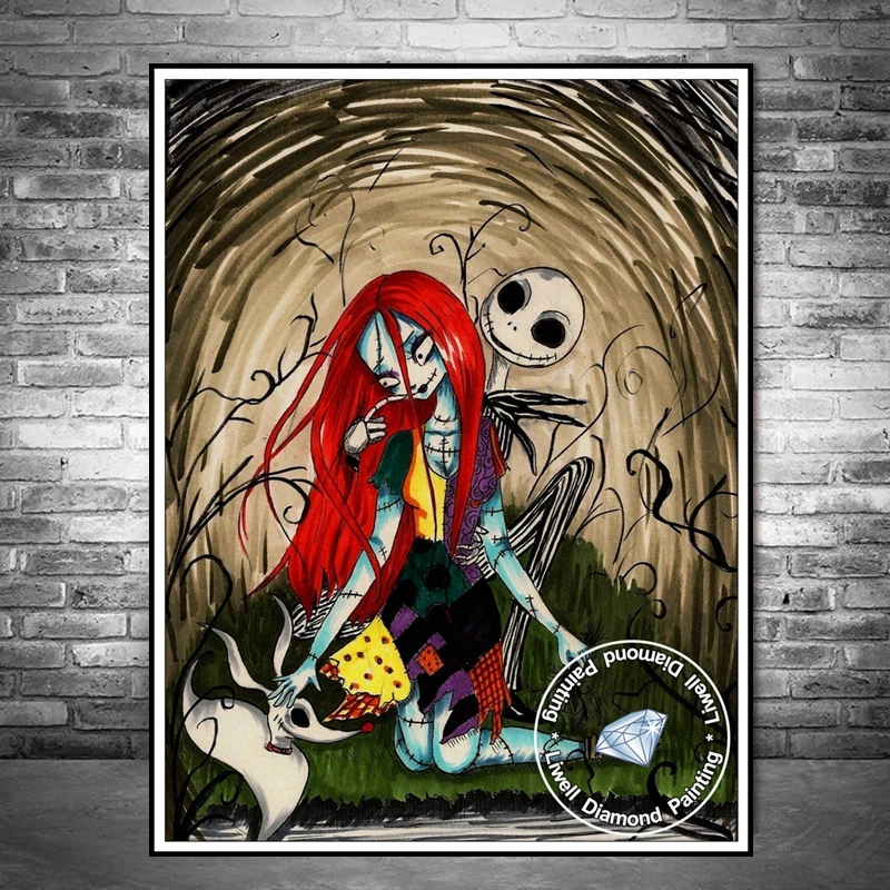 Jack Skellington And Sally Wallpaper