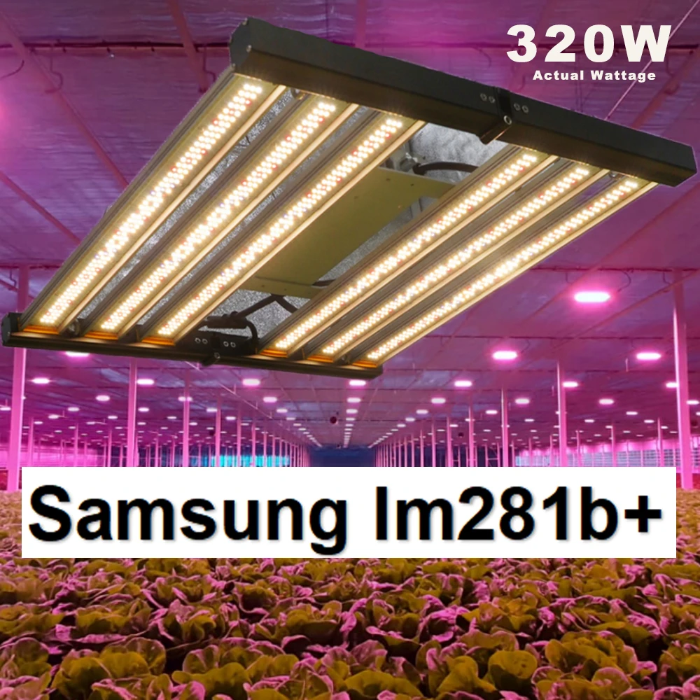 320w Foldable Full Spectrum Samsung Lm281b+led Grow Light Chinese Ul ...
