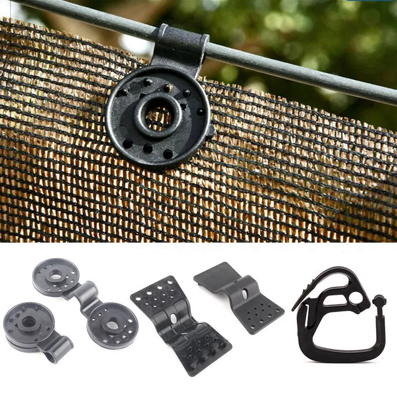 10pcs Agriculture Greenhouse Film Sun Shade Net Install Clips Instant ...