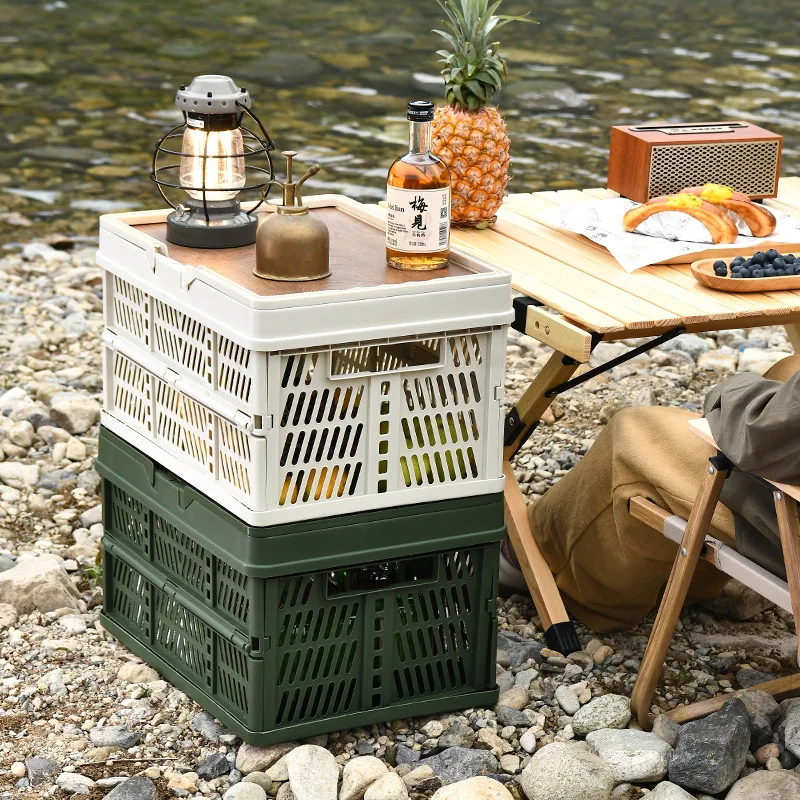 Outdoor-Barbecue-Camping-Folding-Box-Storage-Box-Home-Storage-Camping ...