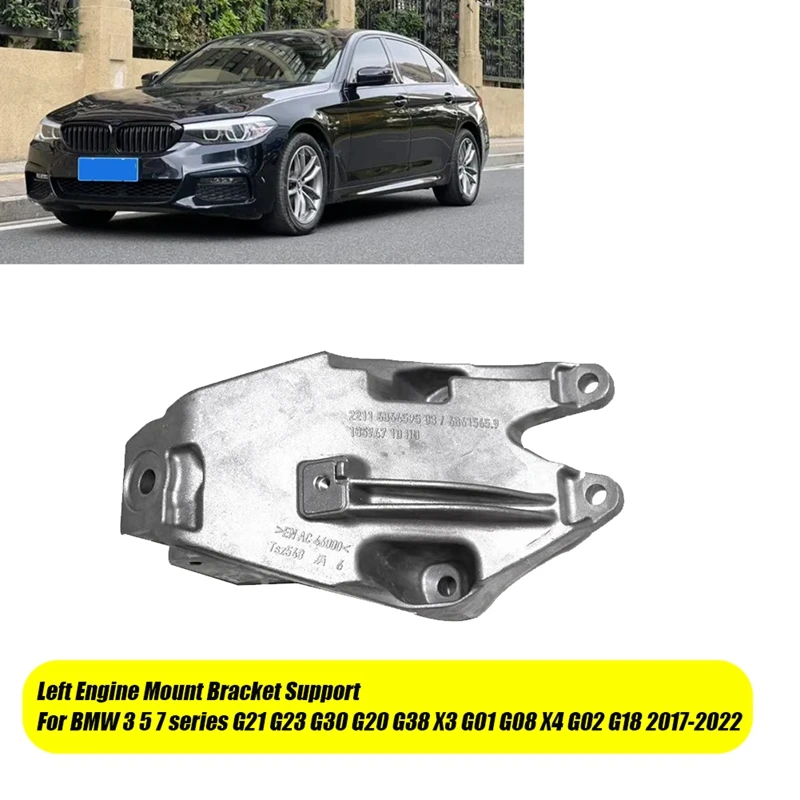 Left-Engine-Mount-Bracket-Support-22116861565-For-BMW-3-5-7-Series-G21 ...