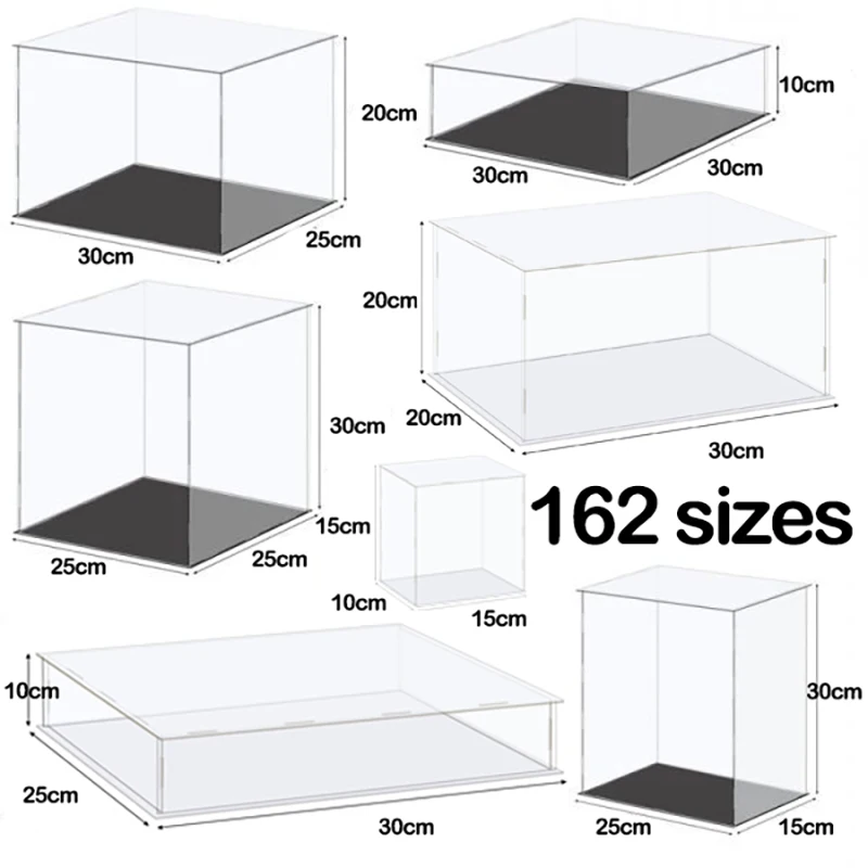 Assembleren-Acryl-Vitrine-Clear-Display-Box-Voor-Collectie-Cijfers ...