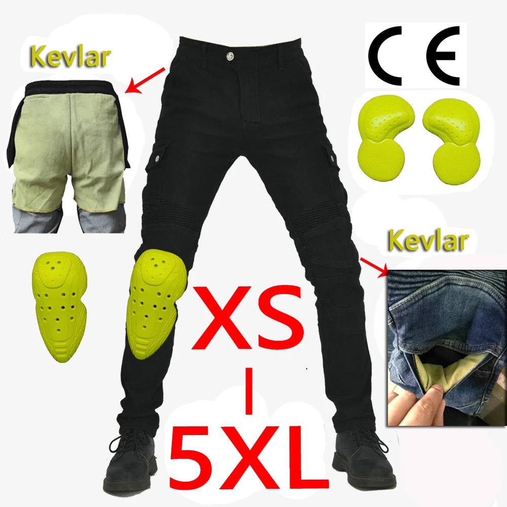 Kevlar Motorcycle Pants Moto Jeans Moto Jeans Men Motocross Pants ...
