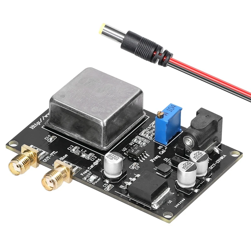Ocxo 10mhz Frequency Reference Source Black Frequency Meter Low Phase