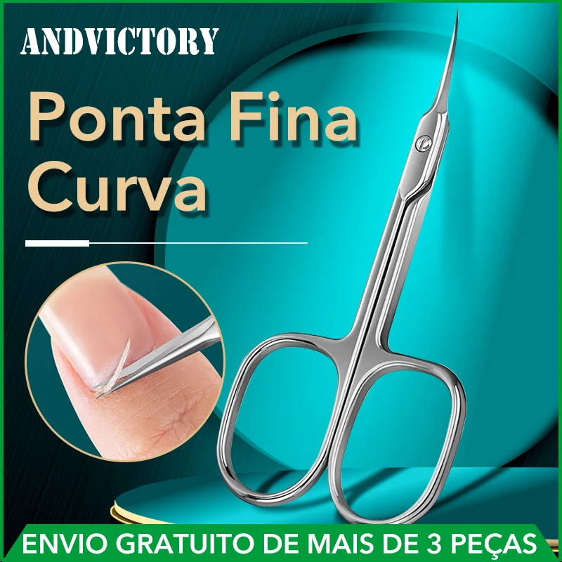 Russo manicure tesoura cutícula rebrota corte curvo ponta do prego ...