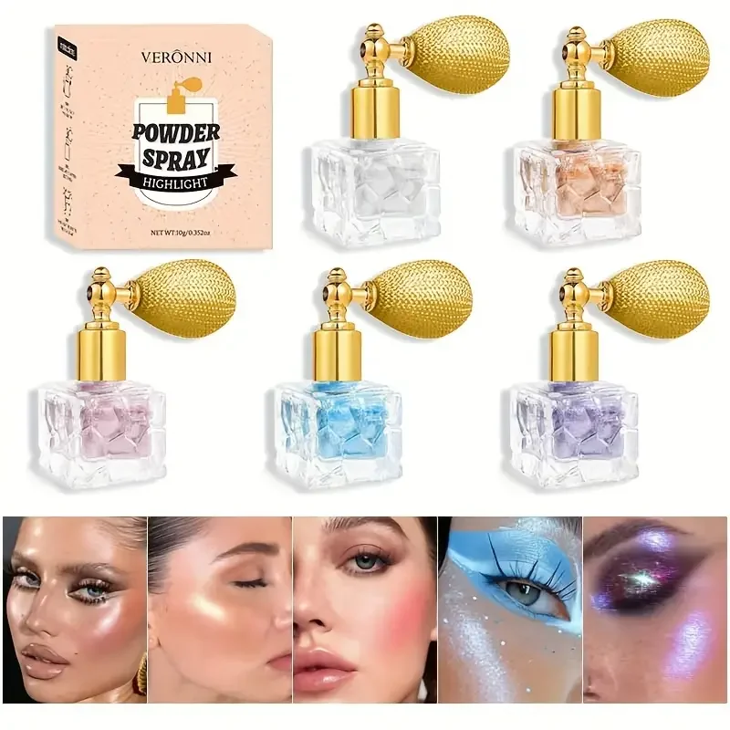 Golden Shimmer Spray Highlighter Gloss Powder: The Ultimate Guide to ...