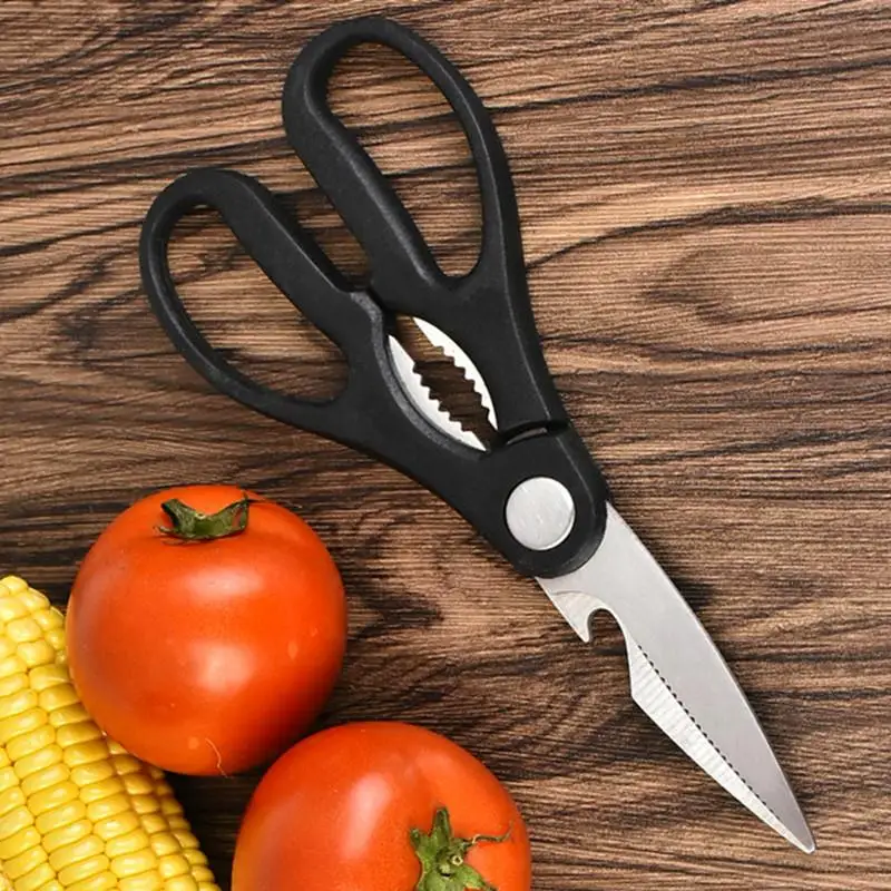 1pc-Multifunctional-Stainless-Steel-Kitchen-Scissors-Poultry-Shears ...