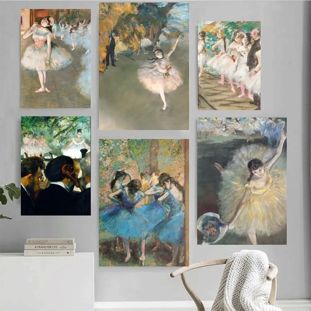 Impression-Edgar-Degas-art-Poster-Home-Office-Wall-Bedroom-Living-Room ...