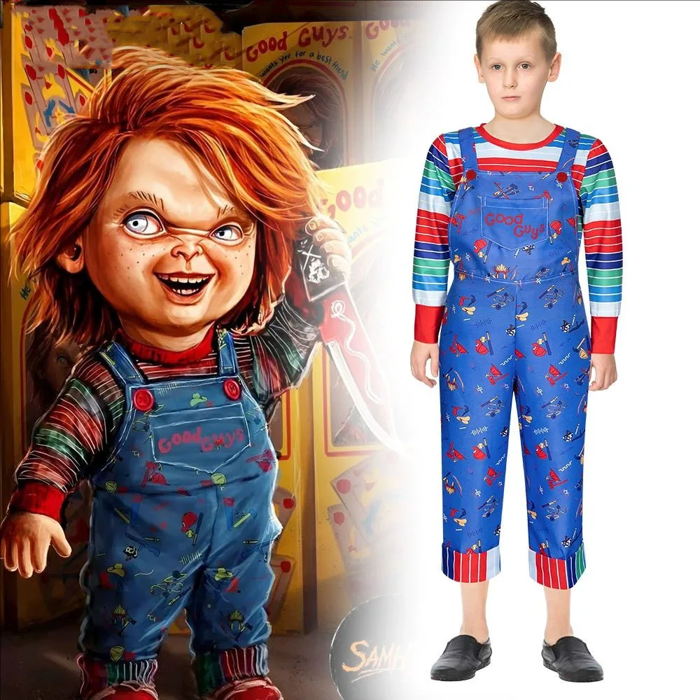 Disfraz-de-Chucky-para-ni-os-y-adultos-mono-azul-de-dibujos-animados ...