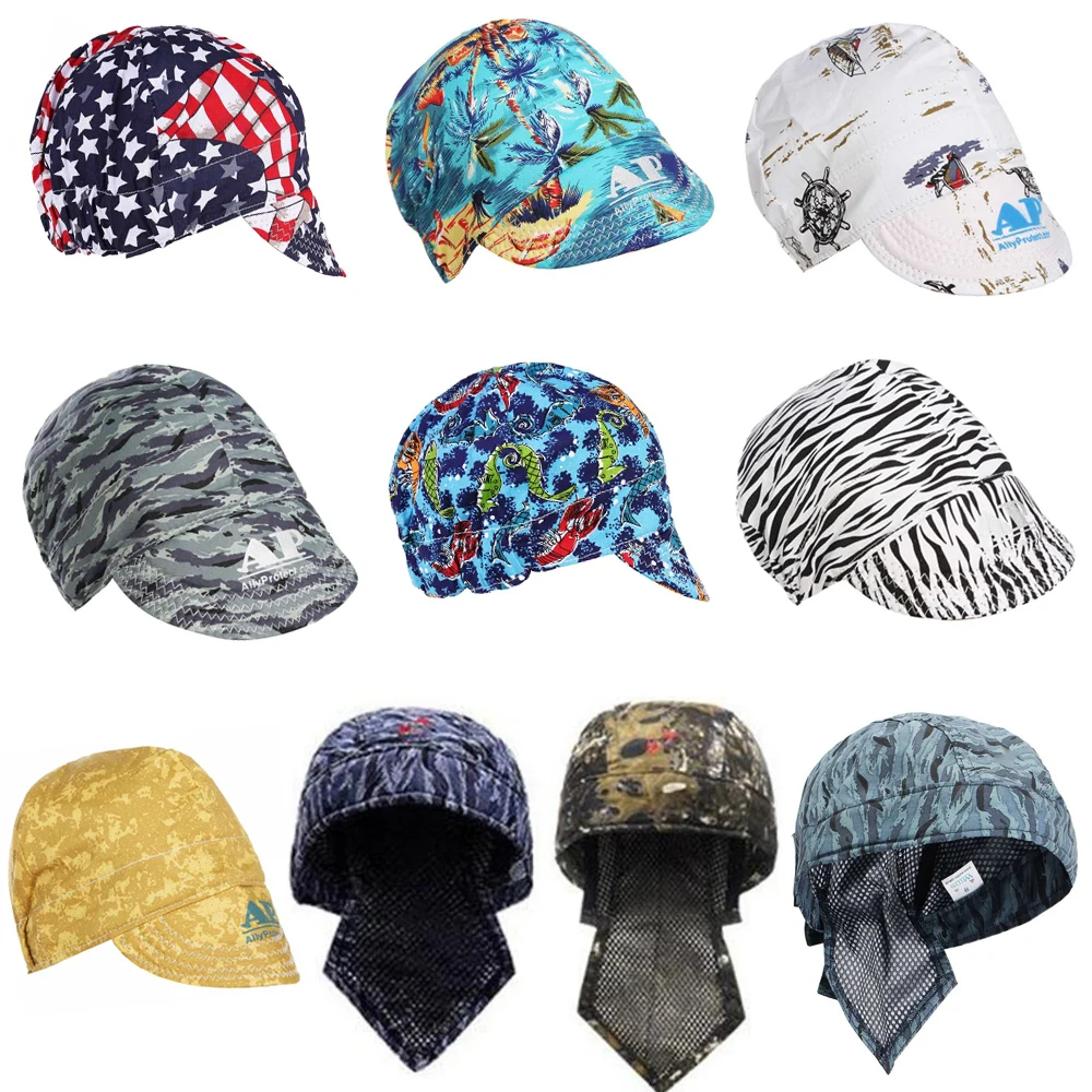 Welder-Work-Cap-Anti-scalding-Flame-Resistant-Welding-Hat-Welding ...