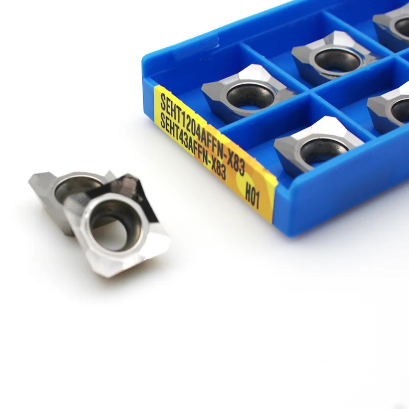 10pcs-SEHT1204-AFFN-X83-H01-Carbide-Insert-CNC-Lathe-Milling-Turning ...