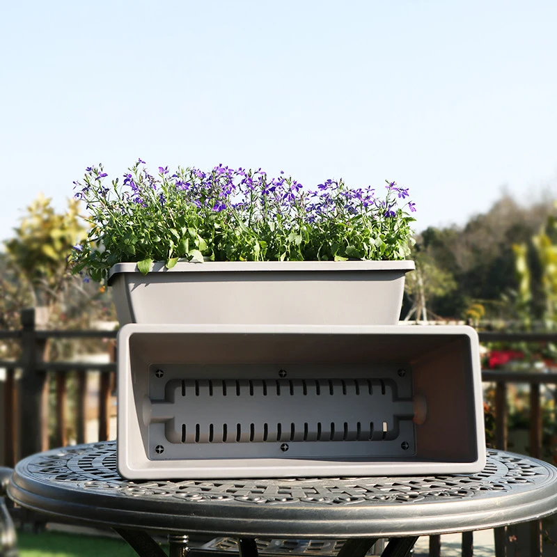 Vegetable Pot Planting Box Family Balcony Vegetable Planting Pot ...