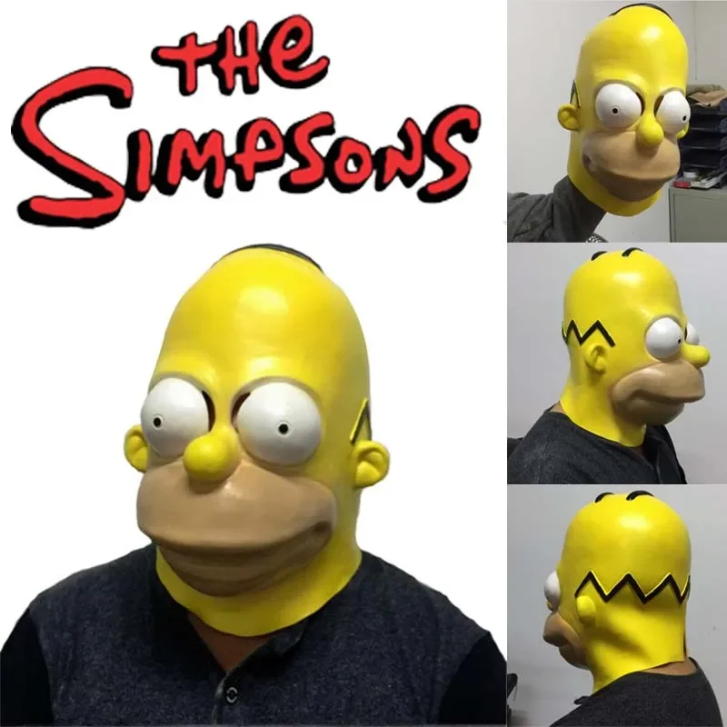 The Ultimate Guide to Simpson's Props: Why This Homer Latex Mask Is the ...