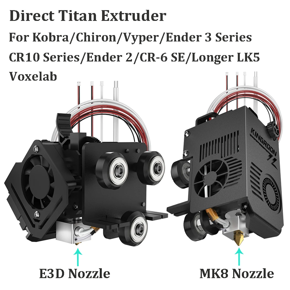 Direct Titan Extruder 24V 50W Hotend Extrusion Hot End 3D Printer J ...