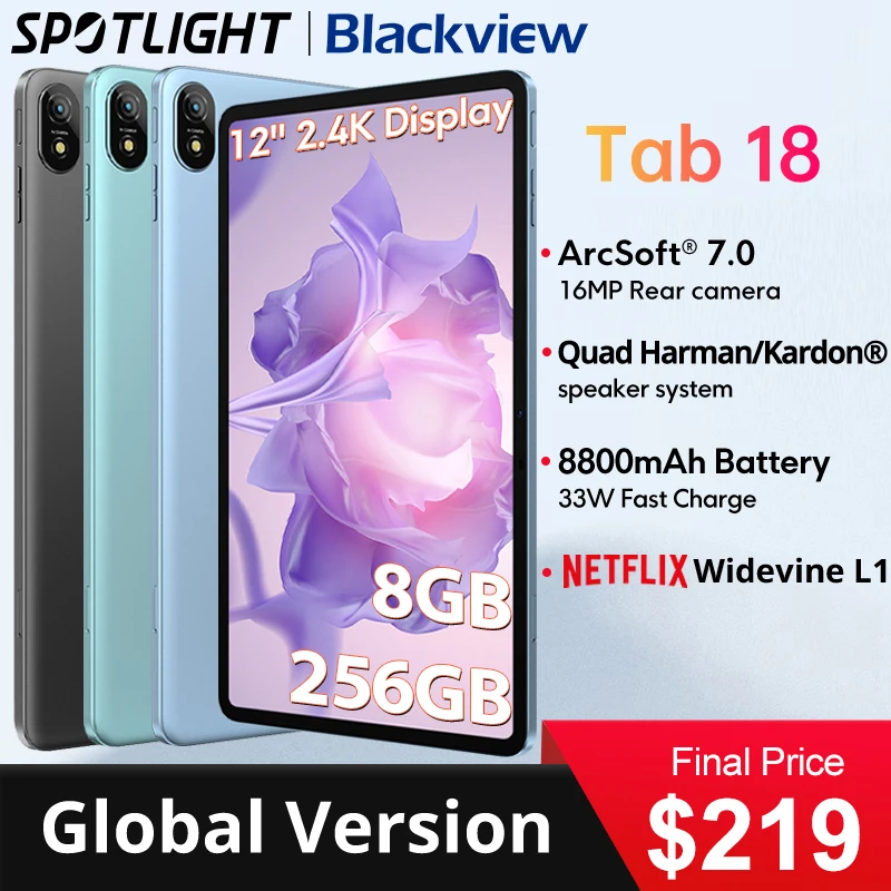 Blackview-Tab-18-Tablet-8GB-12GB-256GB-16MP-2-4K-FHD-Display-8800mAh ...