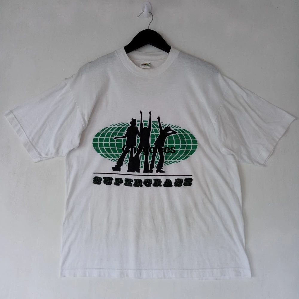 VINTAGE-SUPERGRASS-Ingl-s-rock-bandbritpop-promo-turn-concerto-anos-90 ...