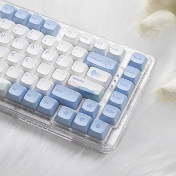133 Keys XDA Profile Keycap Ocean Whale Theme PBT Keycaps For MX Switch ...