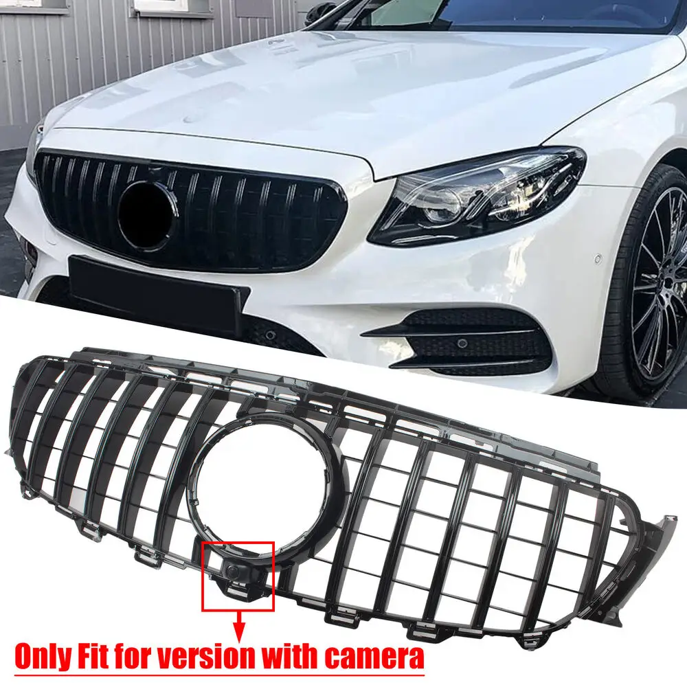 GT-R-Front-Grille-For-Mercedes-Benz-W213-E350-E400-Sedan-2016-2020 ...