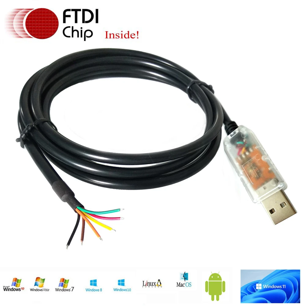 Sinforcon Ftdi Usb2.0 To Rs485 Serial Adapter Ft232r Usb-rs485-we-1800 ...