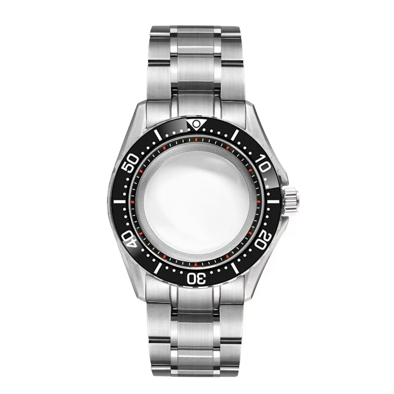 40Mm-Horlogekast-Saffier-Kristal-Hoge-Kwaliteit-Steriele-Nh35-Beweging ...