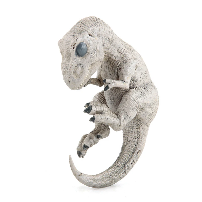 Figura de dinosaurio carnívoro Velociraptor jurásico, modelo de figura ...