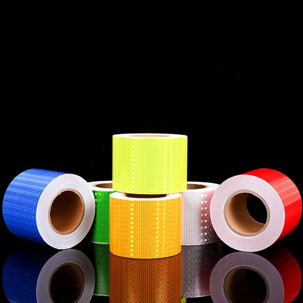 10cmX1m-Roll-Reflective-Safety-Warning-Conspicuity-Tape-Adhesive ...