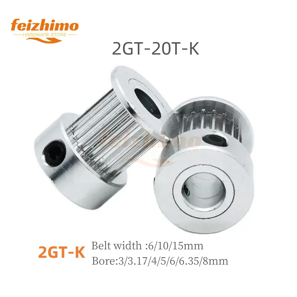 3D-Printer-Accessories-2GT-Synchronous-Wheel-K-type-20-Tooth-Belt-Width ...