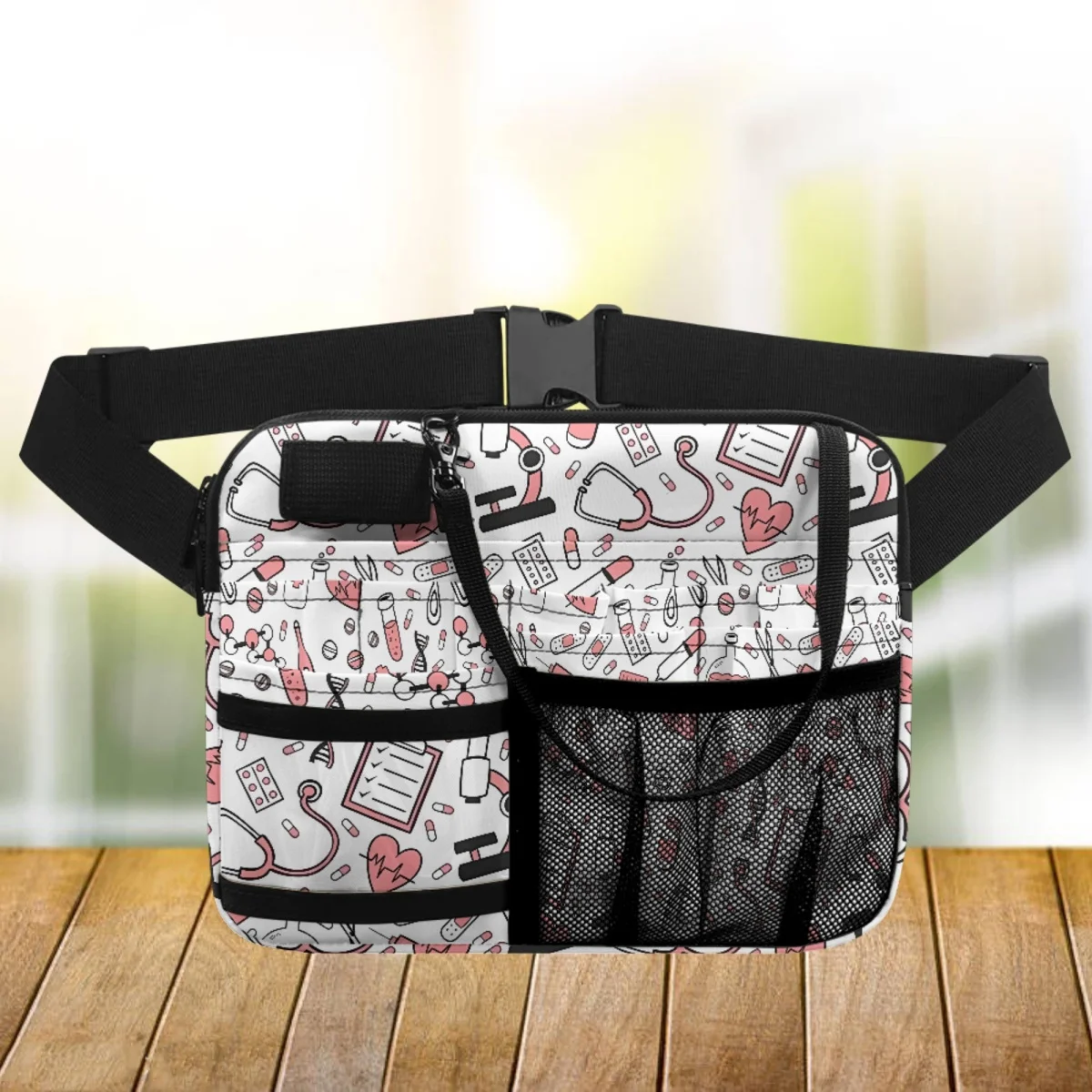 Nursing-Fanny-Pack-Medical-Style-Belt-Organizer-for-Women-Shoulder ...