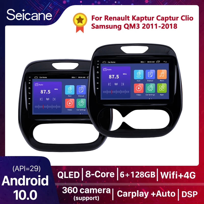 Seicane Android 10.0 Car Radio Multimedia Unit Player For Renault ...
