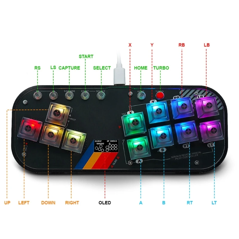 Fighting Box Gaming Keypad Hitbox Fighting Gamepad Controller Arcade