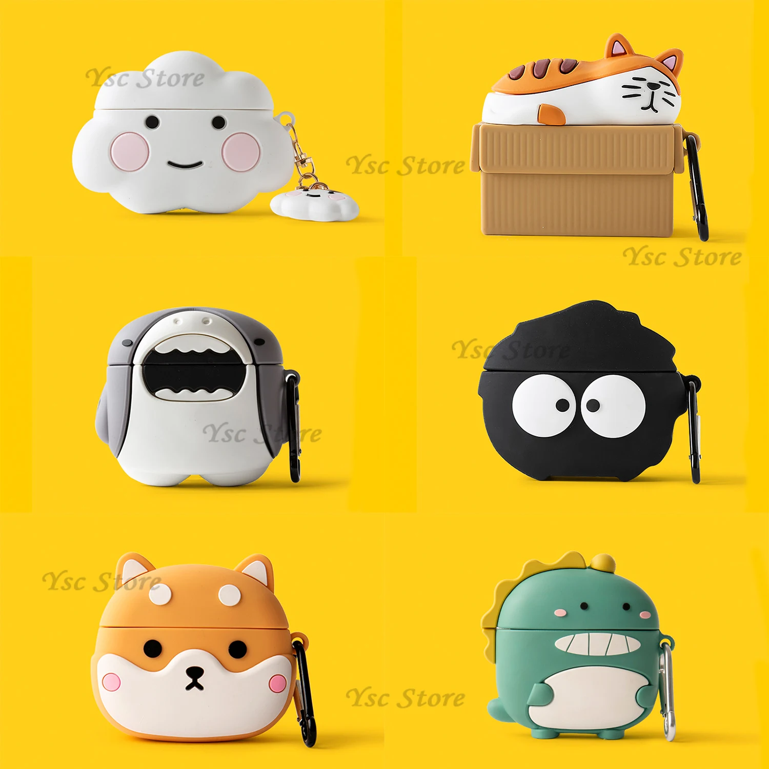 Silicone Earphone Case for Xiaomi Air 2 Pro Headphones Cases For Xiaomi ...
