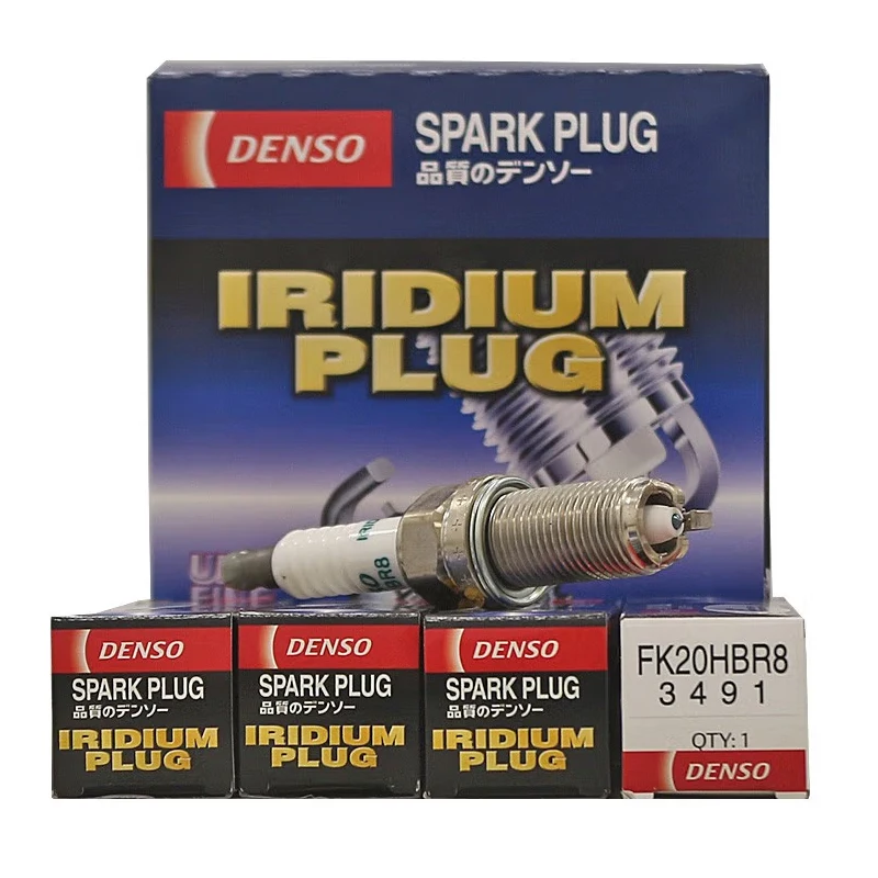 6pcs-Original-DENSO-Iridium-Spark-Plug-FK20HBR8-3491-Adapt-To-Alphard ...