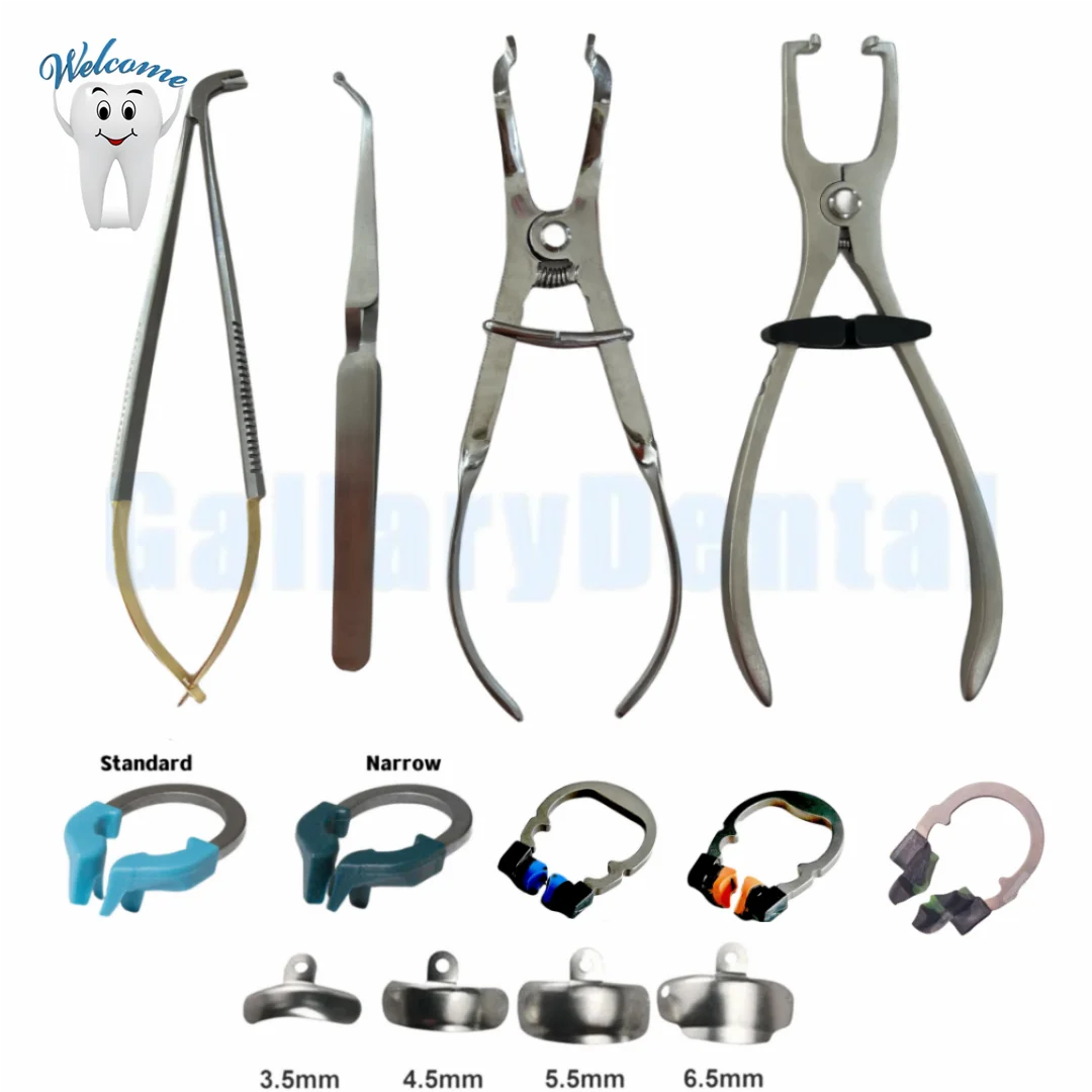 Dental-Matrix-Bands-Sectional-Matrice-Titanium-Clamp-Fit-Palodent-Plus ...