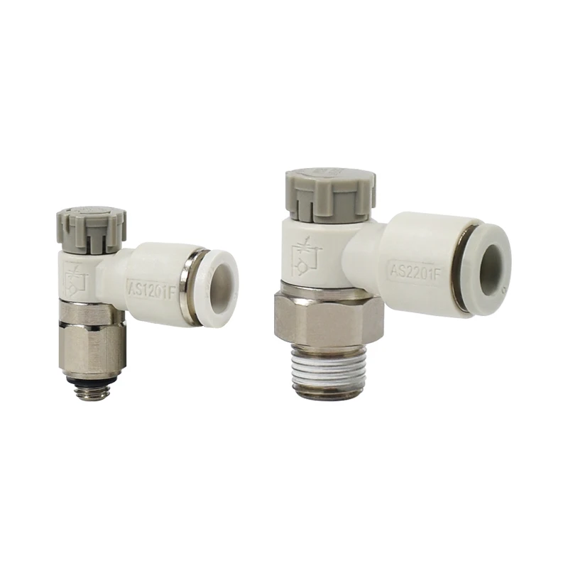elbow-fittings-AS1201F-Flow-control-valve-Regulator-valve-Speed-control ...