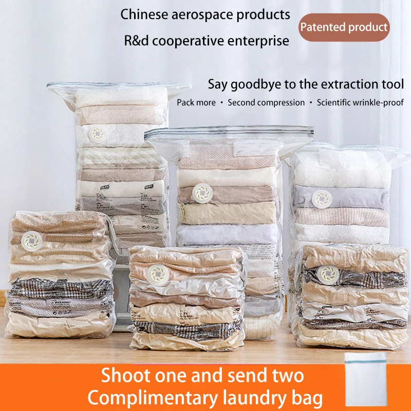 Thickened-vacuum-compression-sealing-bag-storage-bag-save-space-dust ...