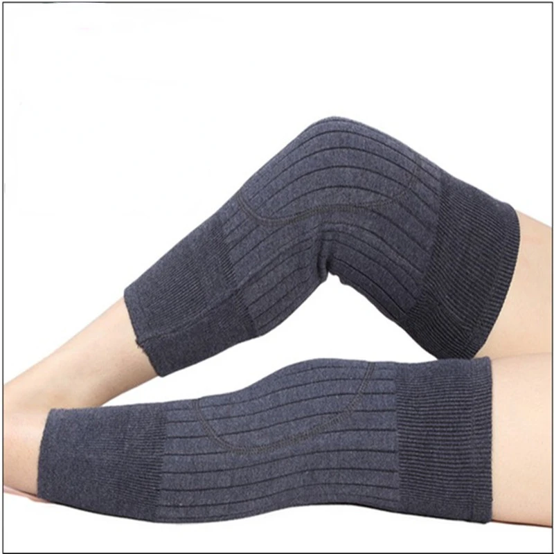 New-Fiber-Velvet-Knee-Pads-Sleeves-Winter-Keep-Warm-for-Legs-Thick-Long ...