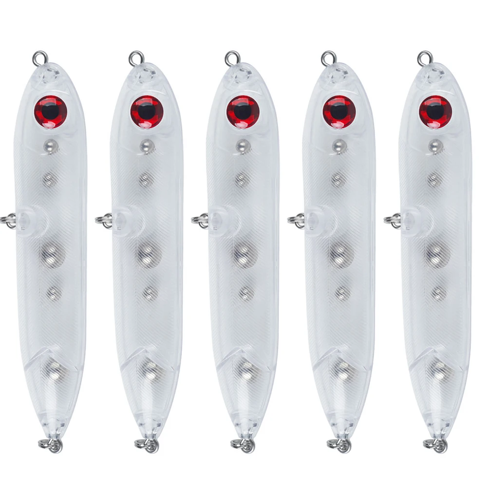 15-30Pcs-Topwater-Float-fishing-Lure-Catfish-rig-Unpainted-Rattle-bait ...