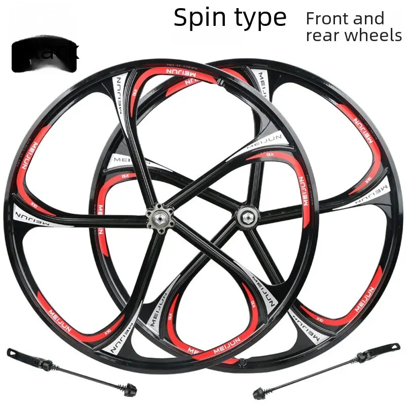 Miejun-26-inch-Mountain-Bike-Wheelset-Integrated-Hub-Disc-Brake ...