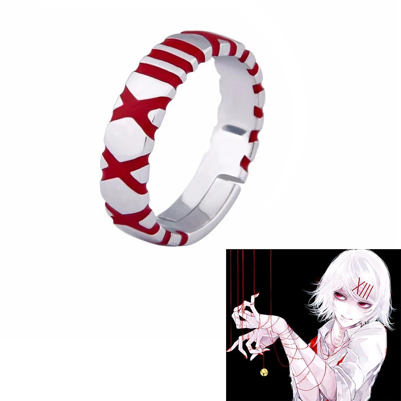 Anime-Tokyo-Ghoul-Figure-Ring-JUZO-SUZUYA-REI-Cosplay-Ring-Adjustable ...