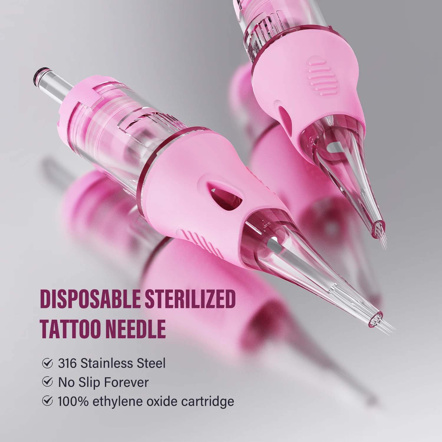 10PCS Universal Permanent Makeup Needles Tattoo Cartridge Round Liner ...